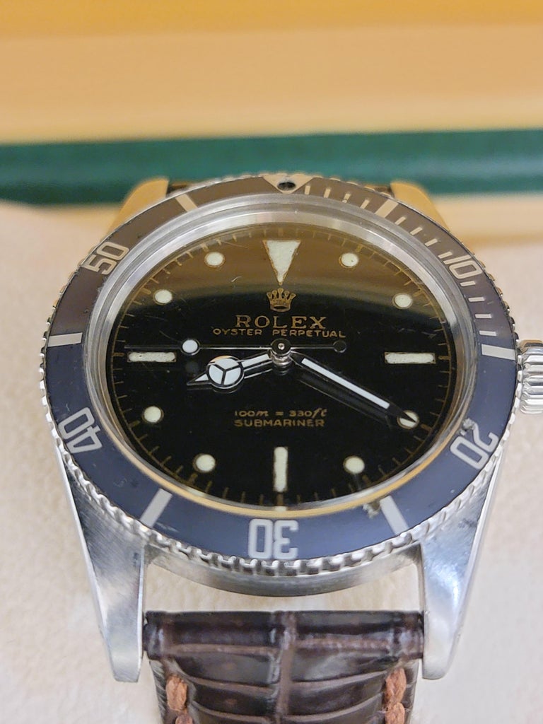 Rare Rolex James Bond Submariner circa 1966 Watch Ref. #5513 For Sale ...