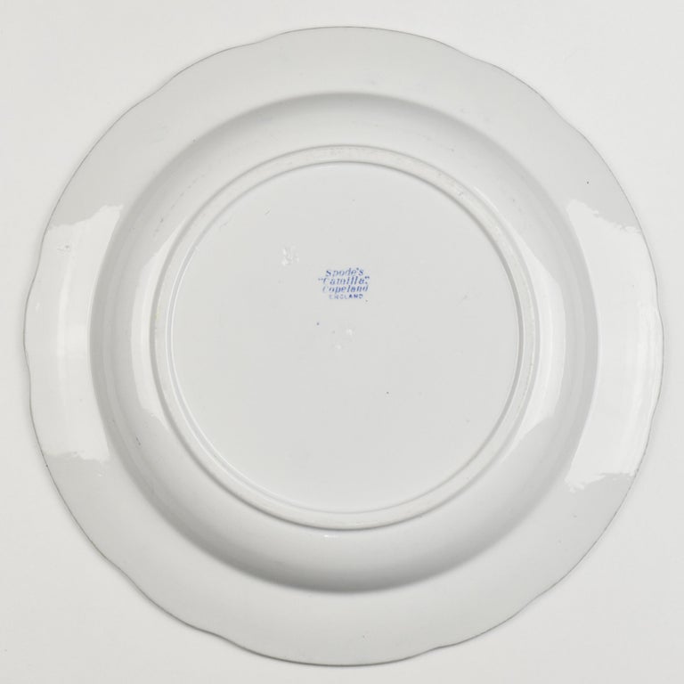 Rare Round Deep Antique Spode Serving Platter Dish Plate Camilla ...