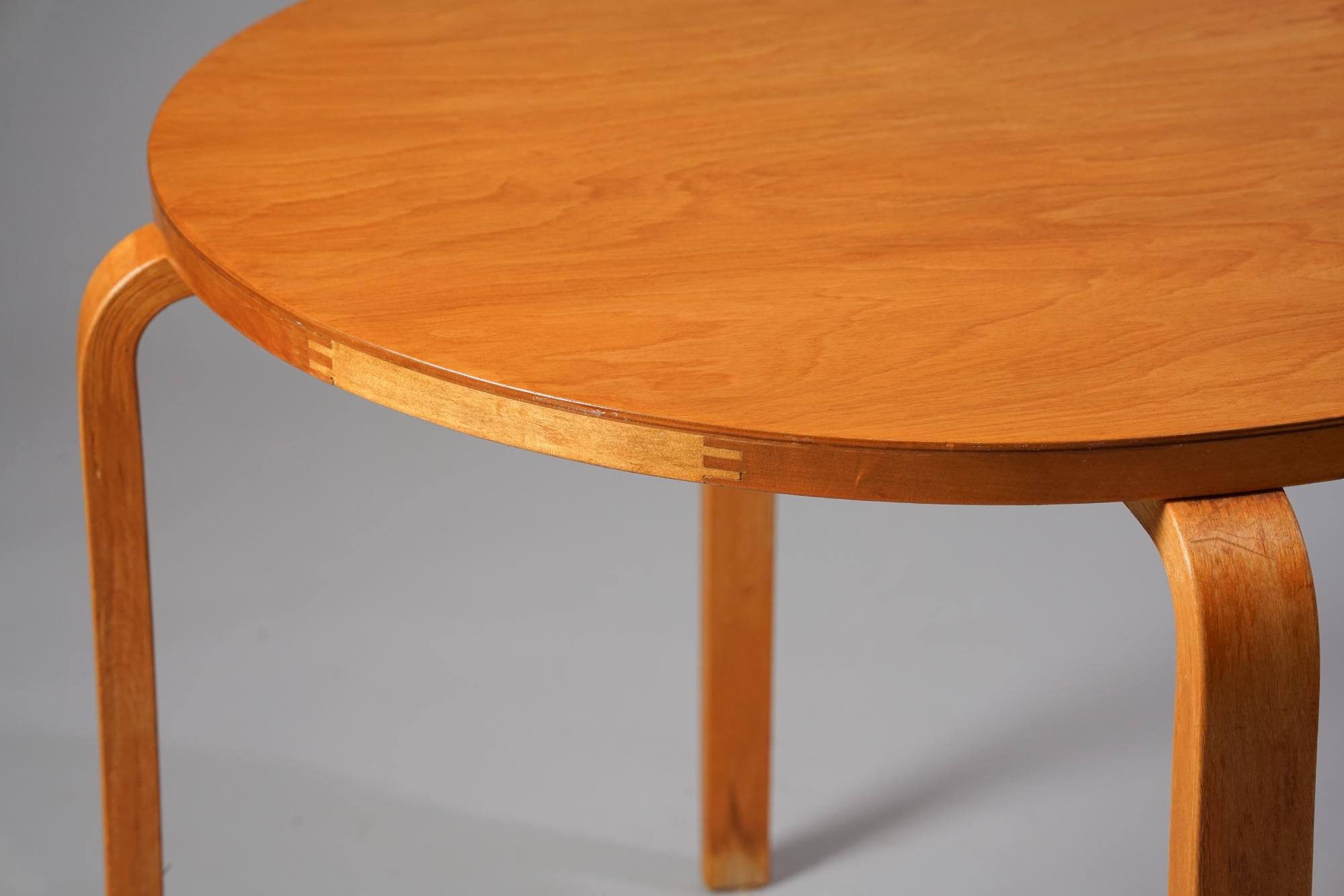 Rare Round Table, Alvar Aalto, Oy Huonekalu- ja Rakennustyötehdas Ab ...