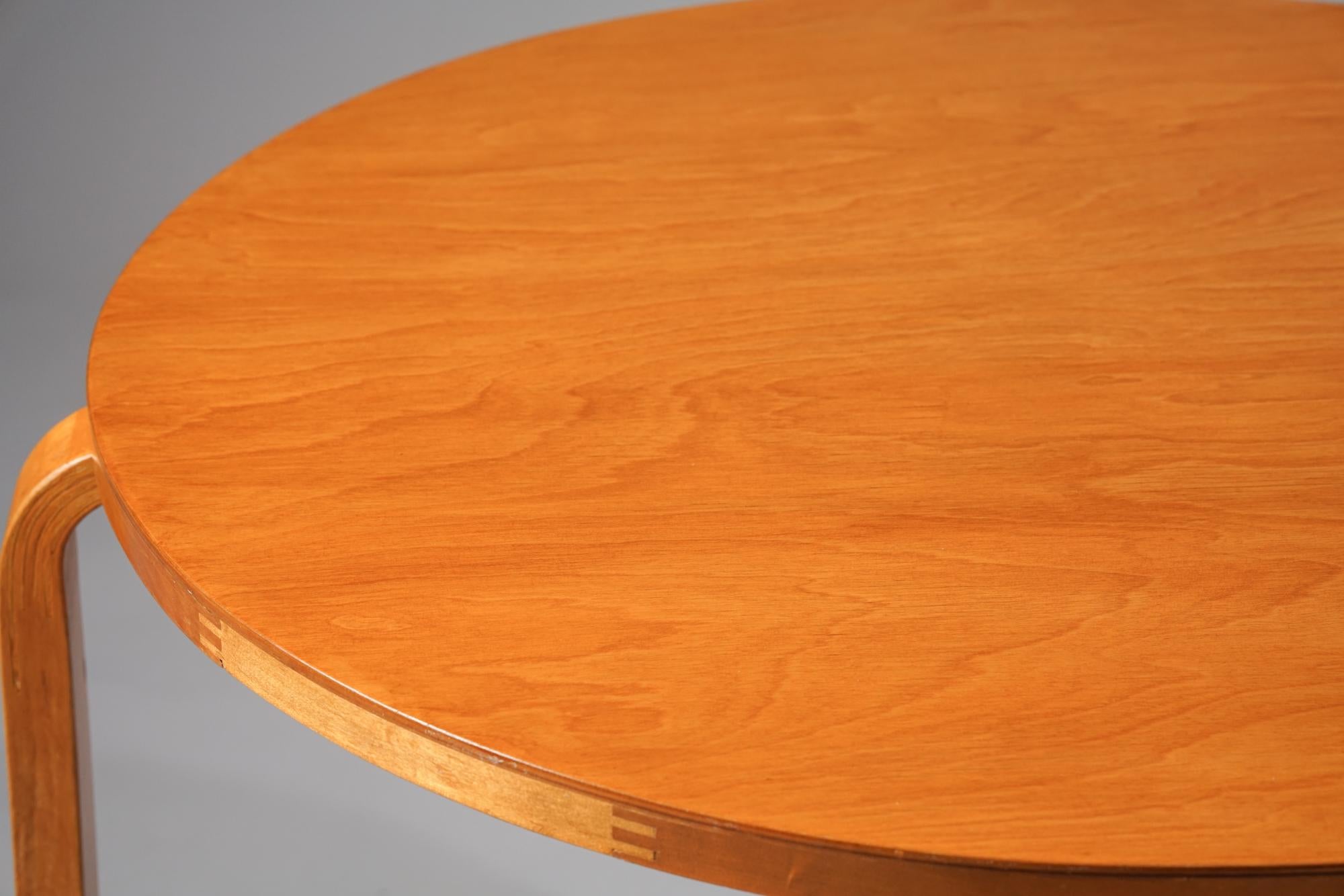 Rare Round Table, Alvar Aalto, Oy Huonekalu- ja Rakennustyötehdas Ab ...