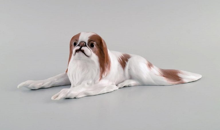 Rare Royal Copenhagen Porcelain Figurine, Pekingese, 1920s For Sale at ...