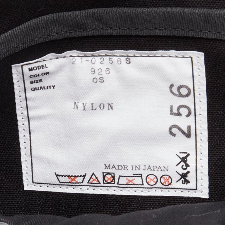 rare SACAI KAWS 2022 limited multicolour camo print XX small tote bag ...