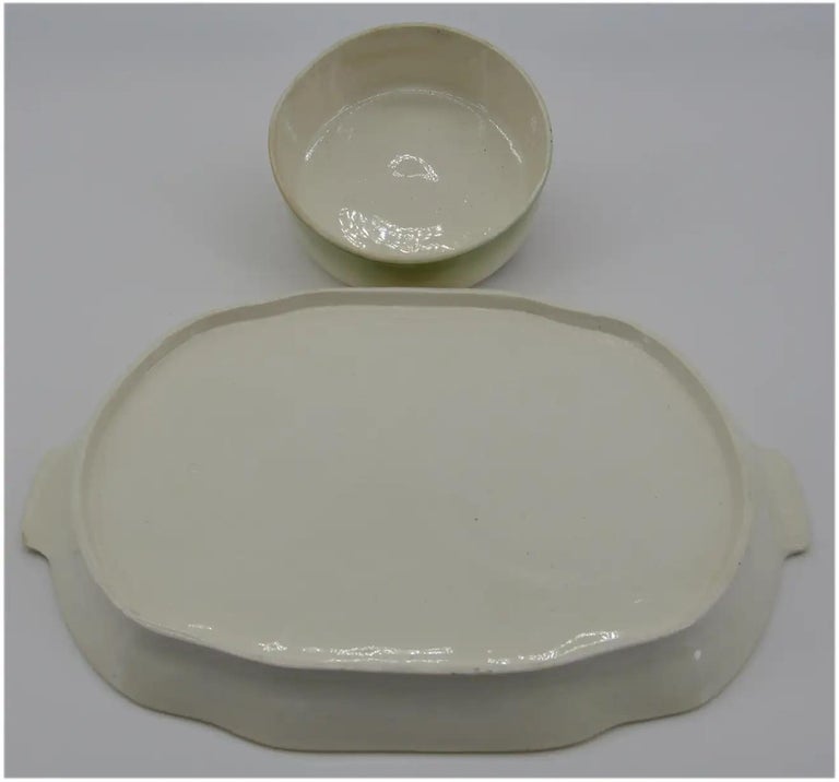 Rare Saint-Clement French Art Nouveau Ceramic Camembert Cheese Dish For ...