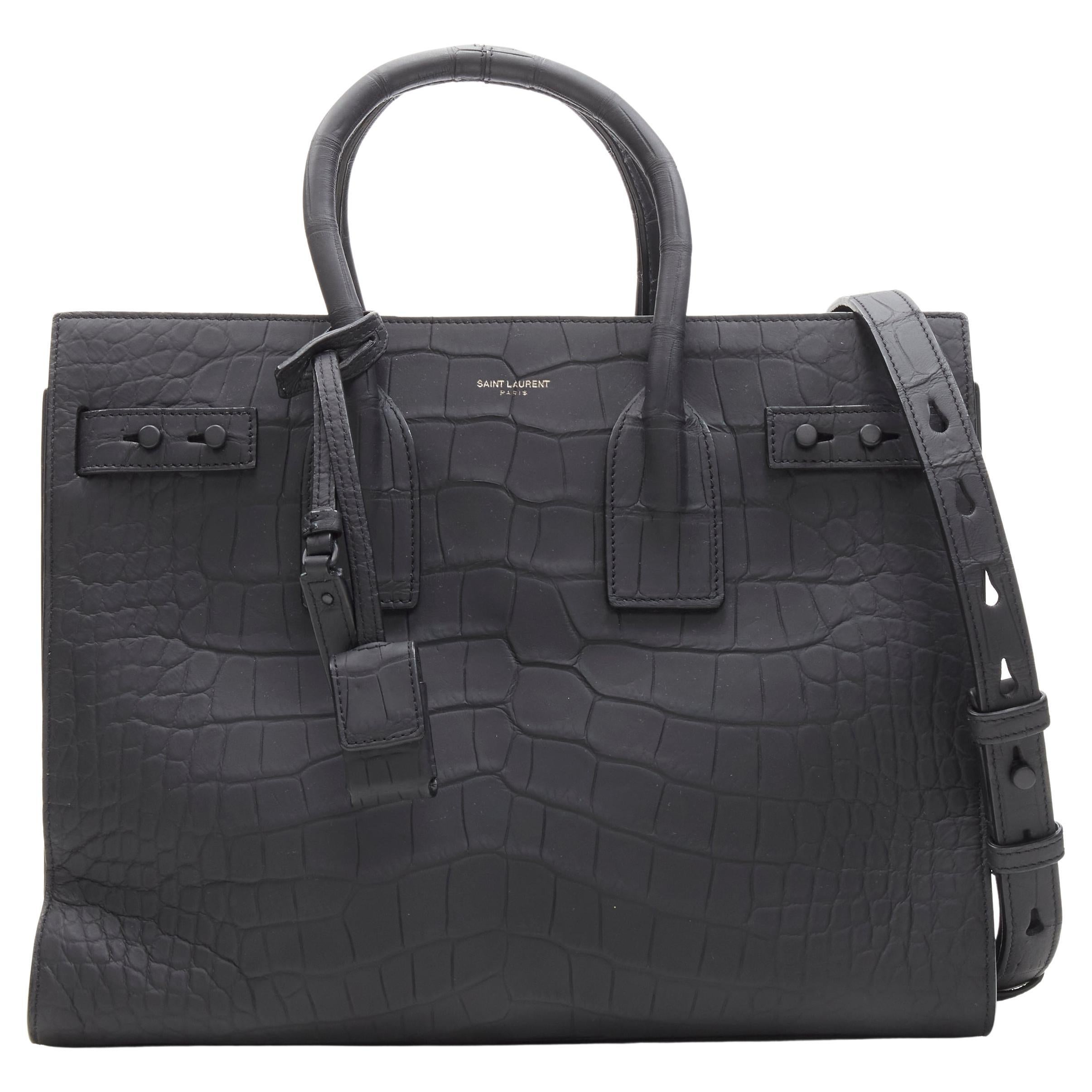 Burberry Ashby Khaki Big House Check Gold Studded Black Leather Bucket ...