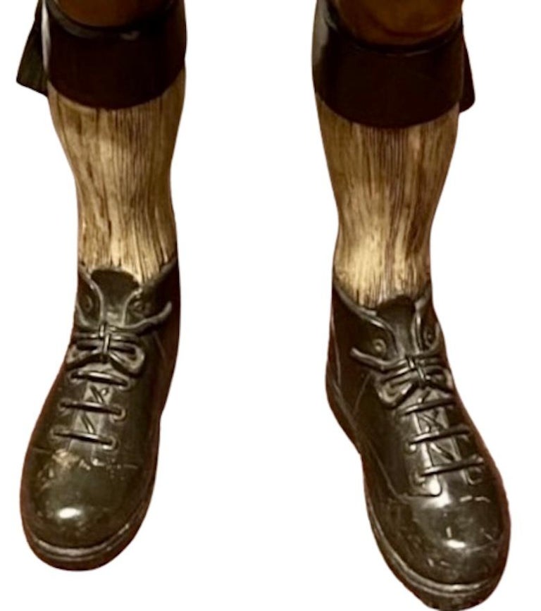 Rare Scottish Leg and Kilt Hardwood Whisky Side Table For Sale at ...