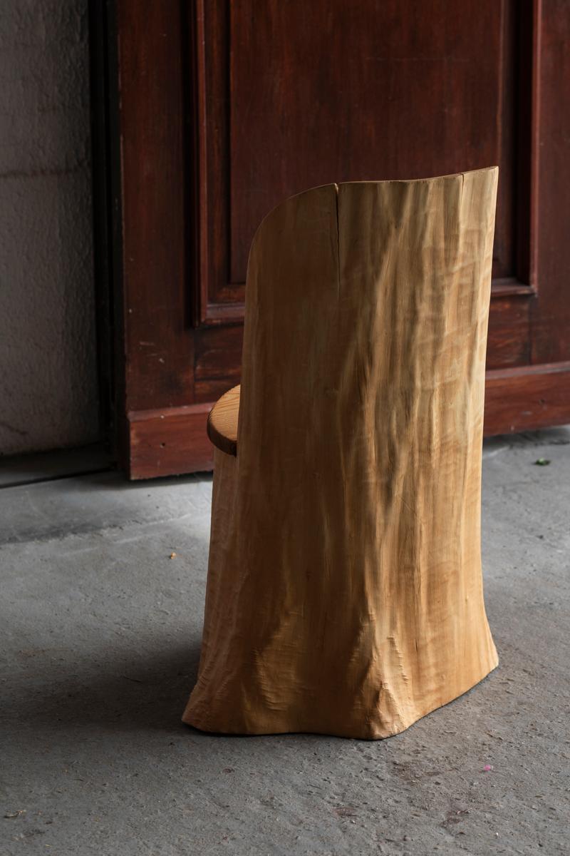 Rare Sculptural Pine Log Chair, Swedish Design, 20th Century For Sale ...