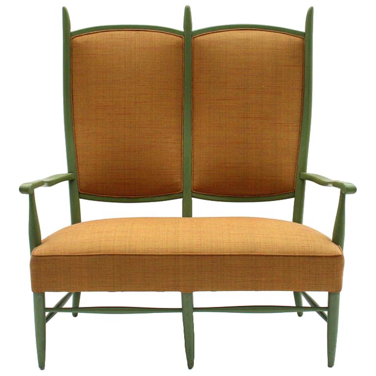 Highland Wingback Settee by Lawson-Fenning at 1stDibs