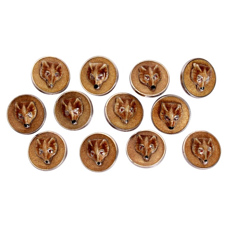 fox head buttons