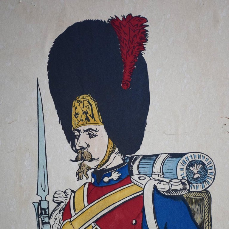 Rare Set of 19th Century Lithograph Posters For Sale at 1stDibs