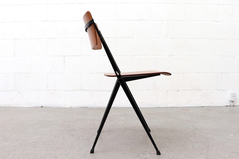 Rare Set of 8 Wim Rietveld Pyramid Stacking Chairs at 1stDibs