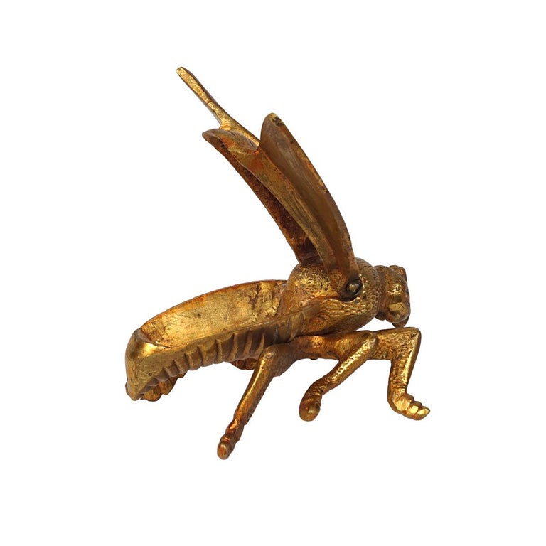 Rare Set of 9 Different Japanese Insects Made of Copper, Brass and Wood ...