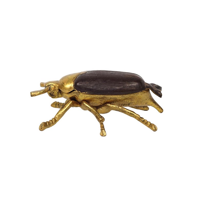 Rare Set of 9 Different Japanese Insects Made of Copper, Brass and Wood ...