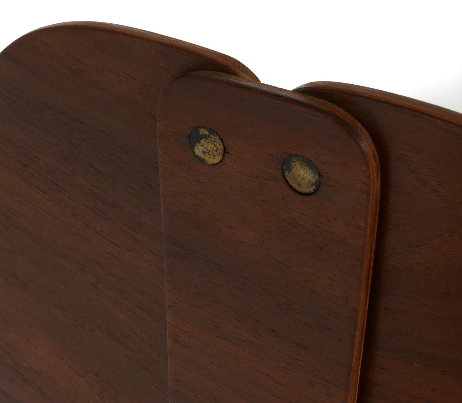 Rare Set of Bentwood Dining Chairs by Iver Bertelsen for Steelcraft at ...