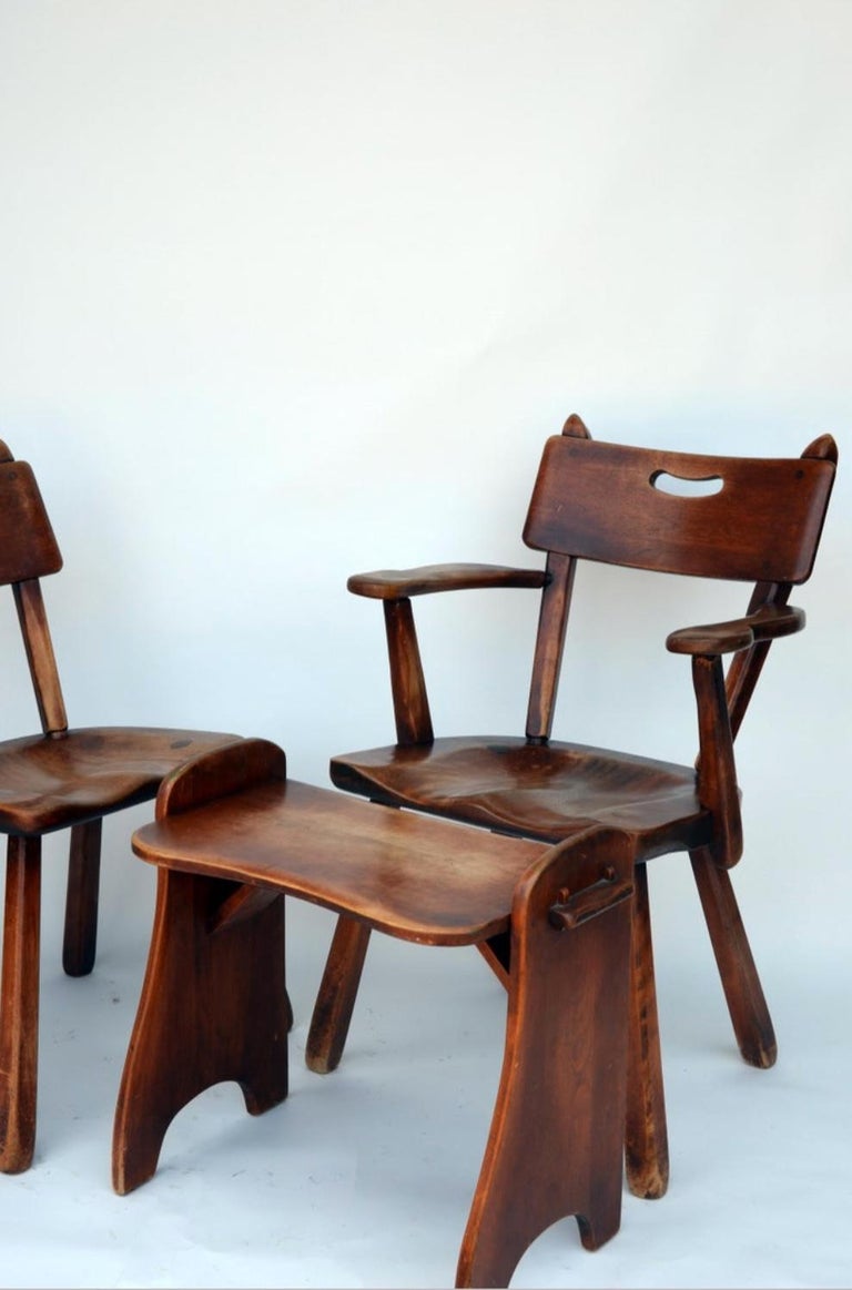 Rare Set of Cushman Colonial Creations Seating For Sale at 1stDibs