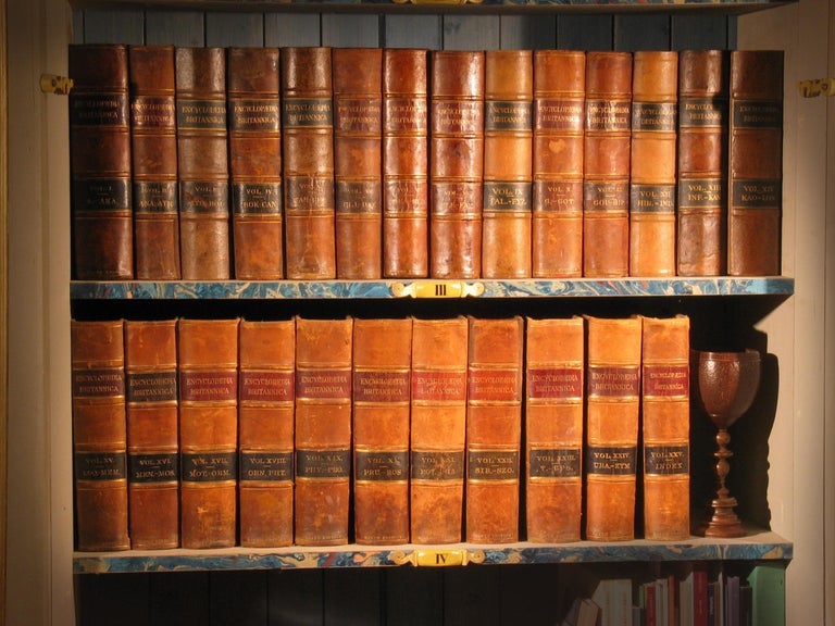 Rare Set of Encyclopedia Britannica 9th Edition '1878-1889' Vols 1-24 ...