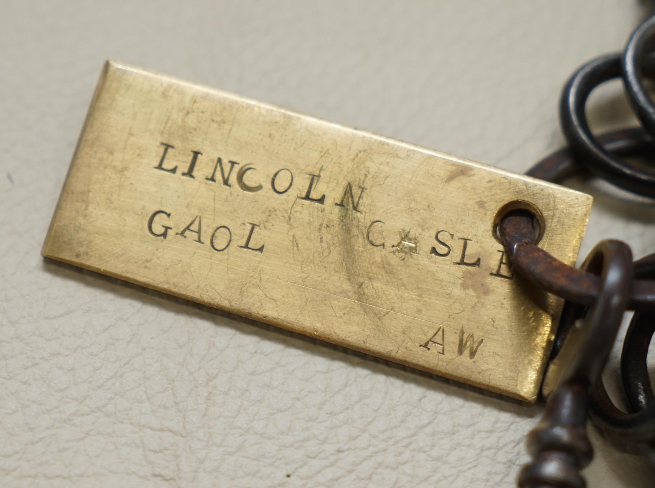 Rare Set of Original Antique Victorian Lincoln Castle Prison Keys ...