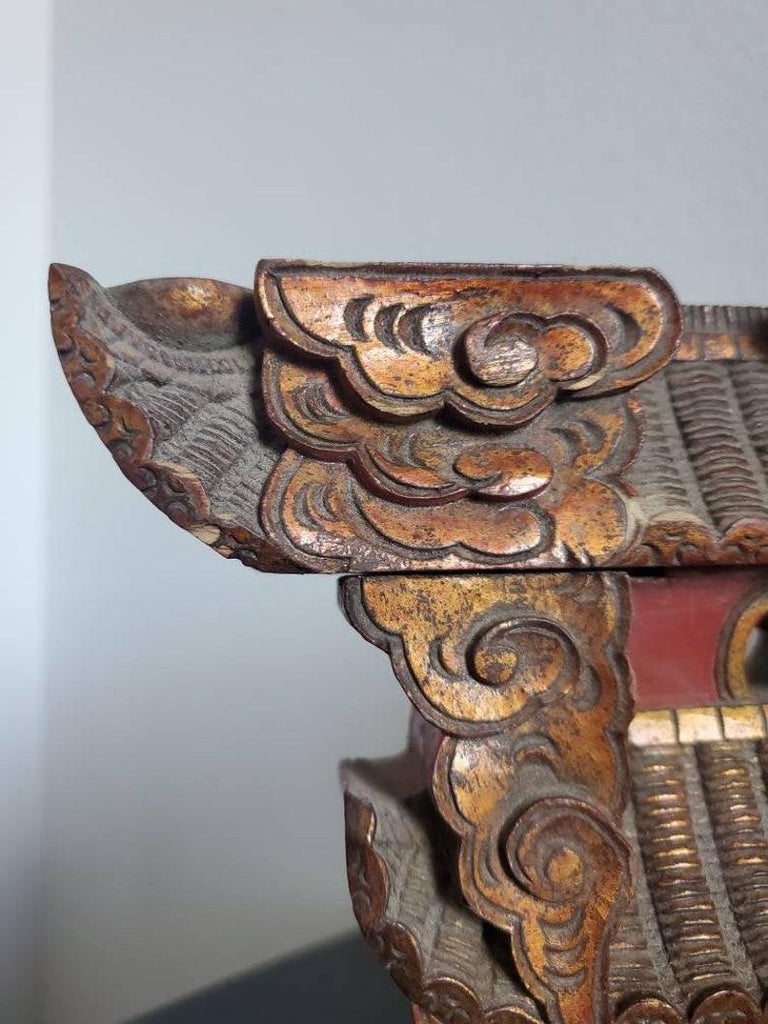 Rare Set of Two Qing Dynasty Chinese Architectural Temple Brackets For ...