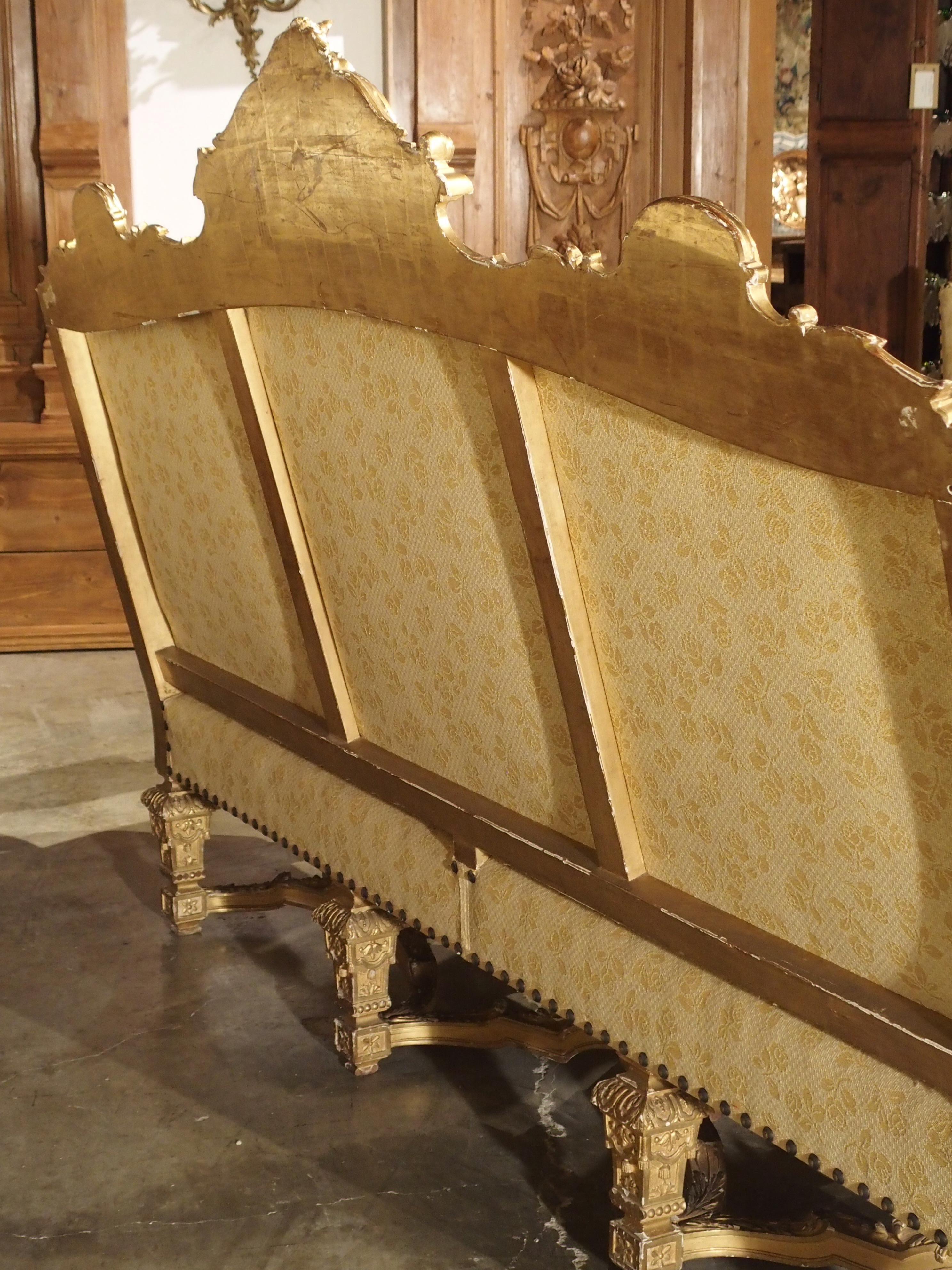 Rare Seven-Piece Louis XIV Style Giltwood Salon Suite from France ...