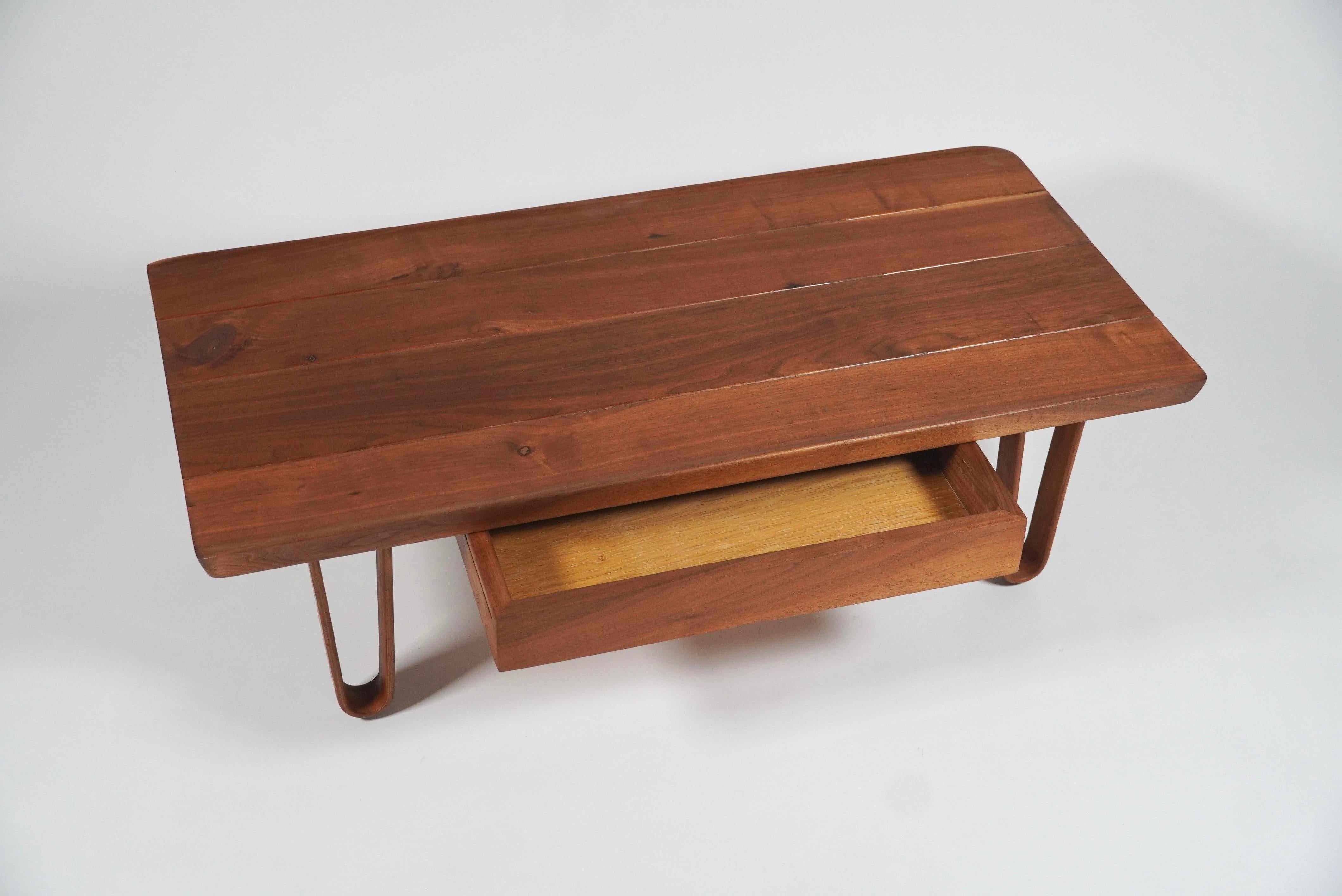 Rare Short John Bench / Table W/ Drawer for Dunbar by Edward Wormley at ...