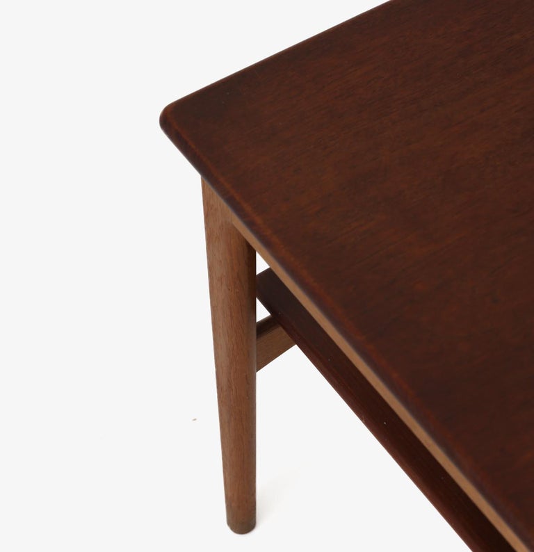Rare sidetable by Hans J. Wegner at 1stDibs