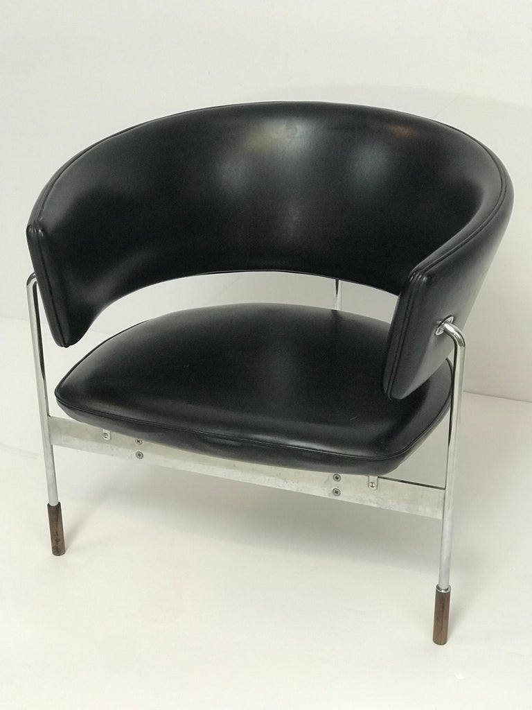 Rare Sigurd Resell Cirkel Executive Chair Made by Rastad Relling Norway ...