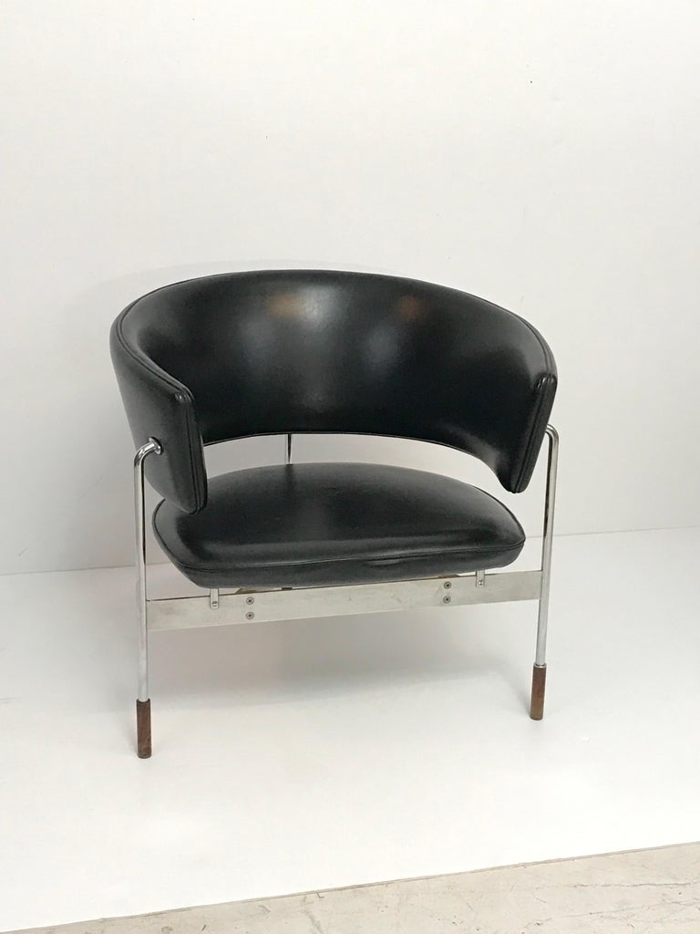 Rare Sigurd Resell Cirkel Executive Chair Made by Rastad Relling Norway ...
