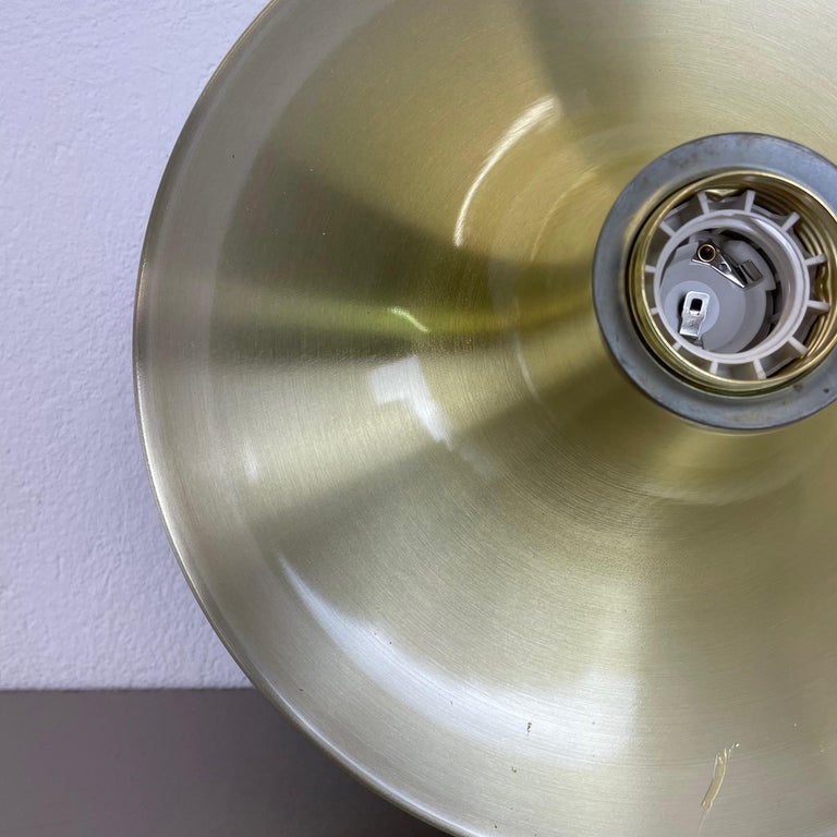 Rare Golden 1970s Charlotte Perriand 25cm Disc Wall Light by Honsel ...