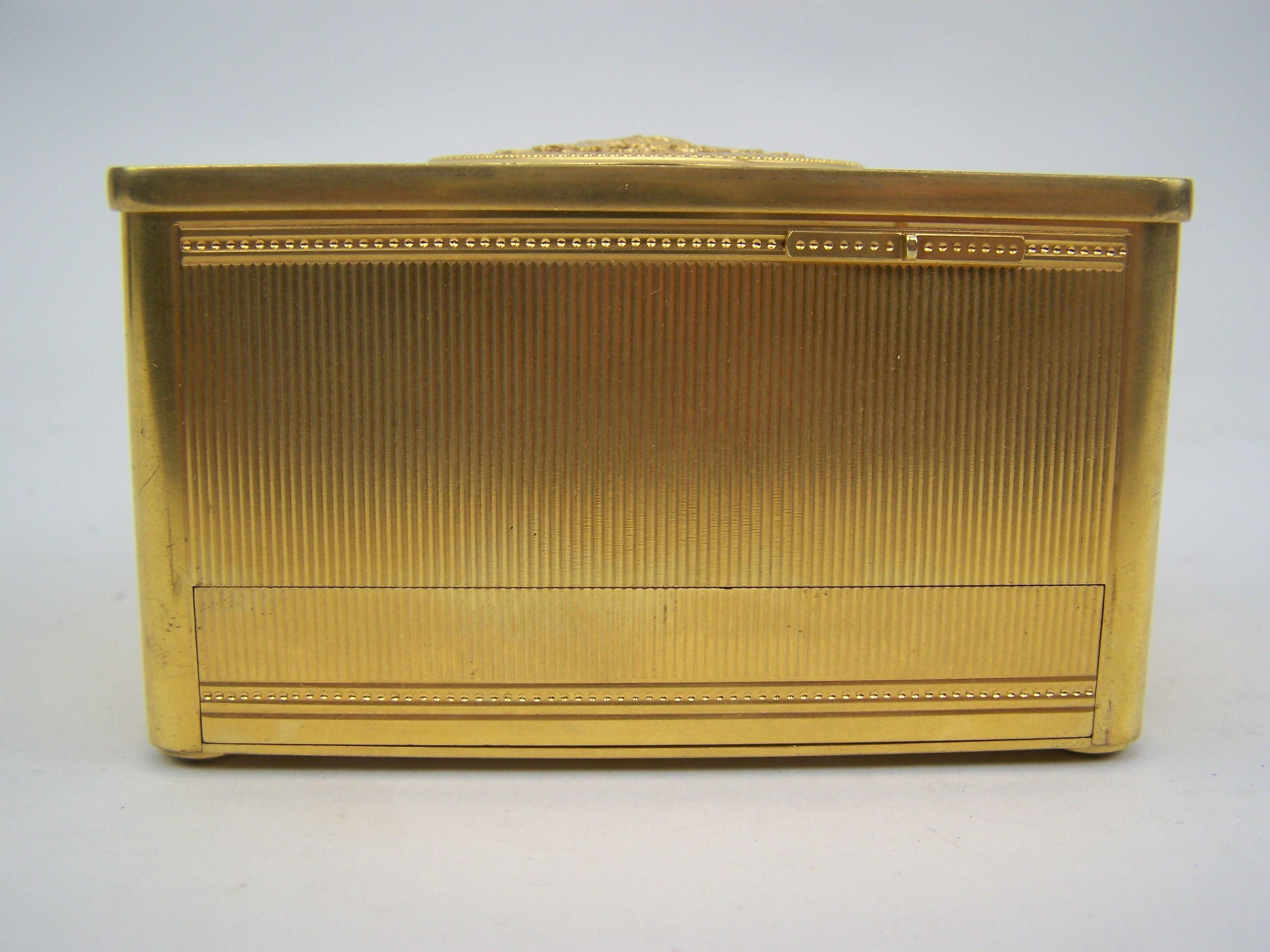 Singing Bird Box by Bontems with Automatic Drawer For Sale at 1stDibs