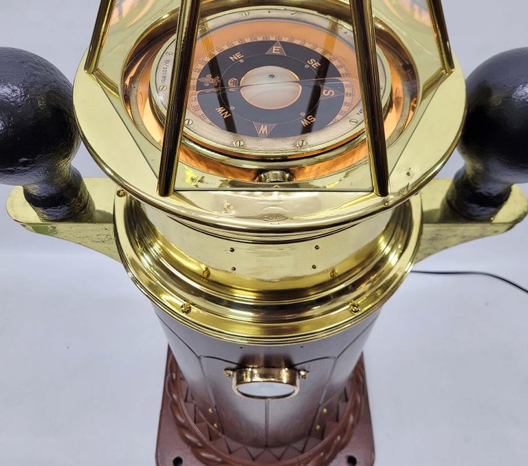 Rare Skylight Yacht Binnacle For Sale at 1stDibs