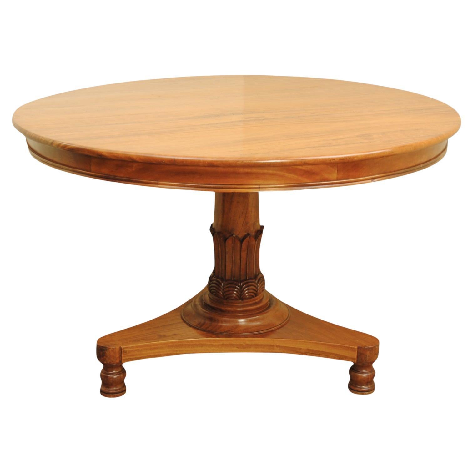 Rare Solid Coal Table For Sale at 1stDibs