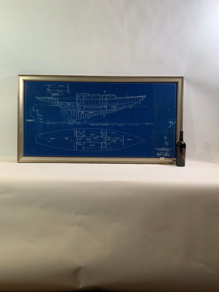 Rare Sparkman and Stevens Yacht Blueprint No. 757 at 1stDibs | julyer ...