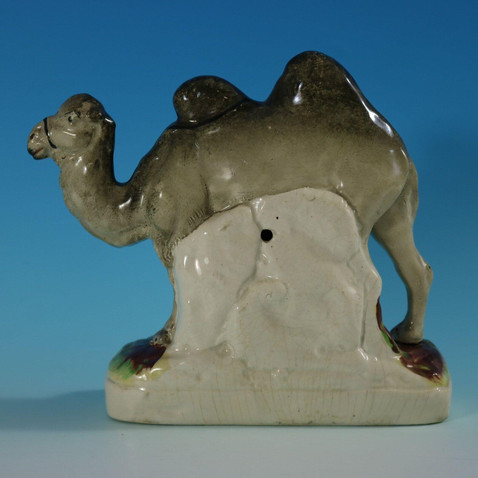 Rare Staffordshire Pottery Bactrian Camel Figure For Sale at 1stDibs ...