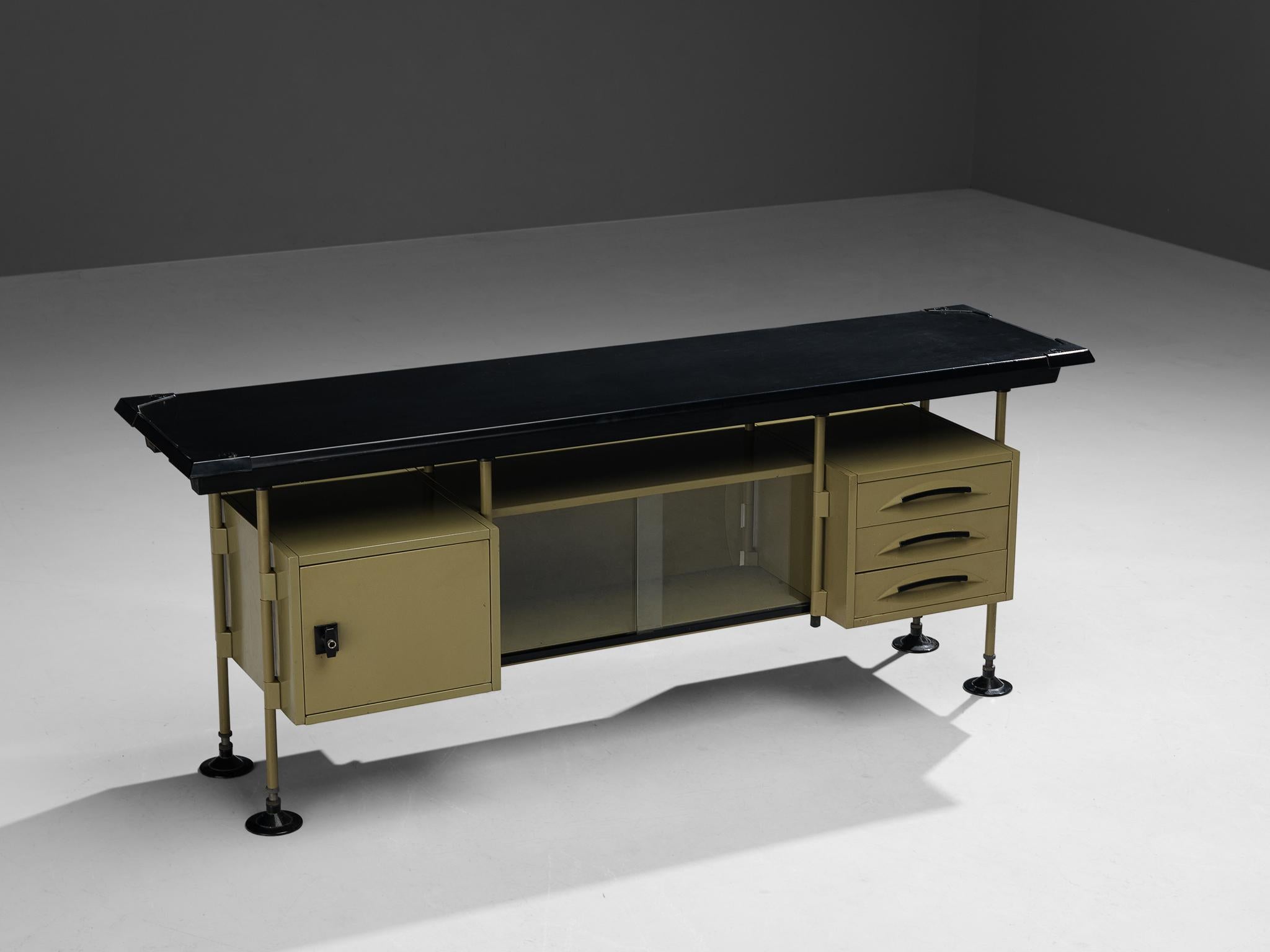 Rare Studio BBPR for Olivetti ‘Spazio’ Sideboard For Sale at 1stDibs