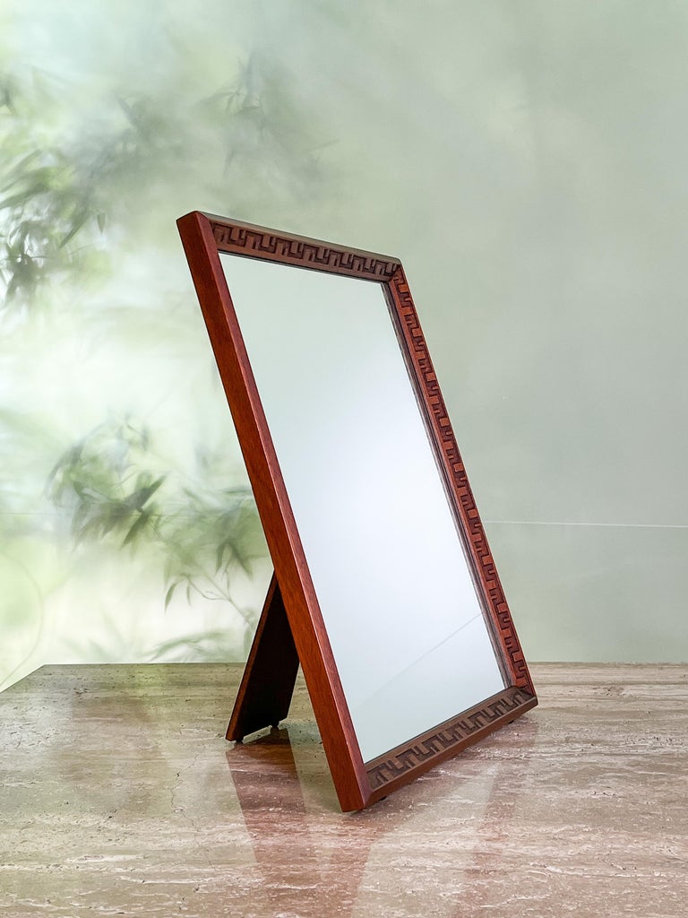 Rare Table Top Mirror by Frank Lloyd Wright For Sale at 1stDibs