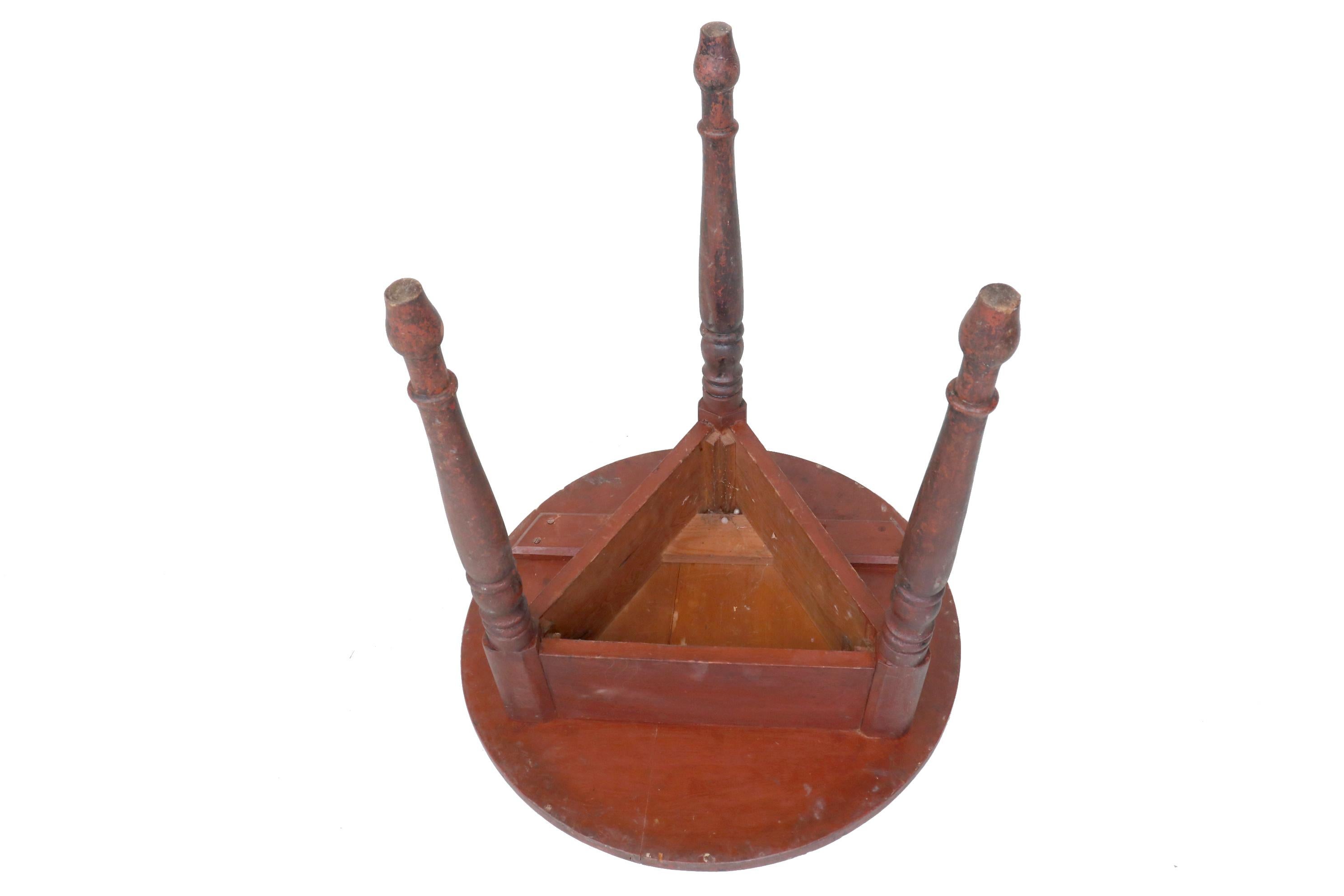 Rare Three Legged Country Side Table For Sale at 1stDibs | antique ...