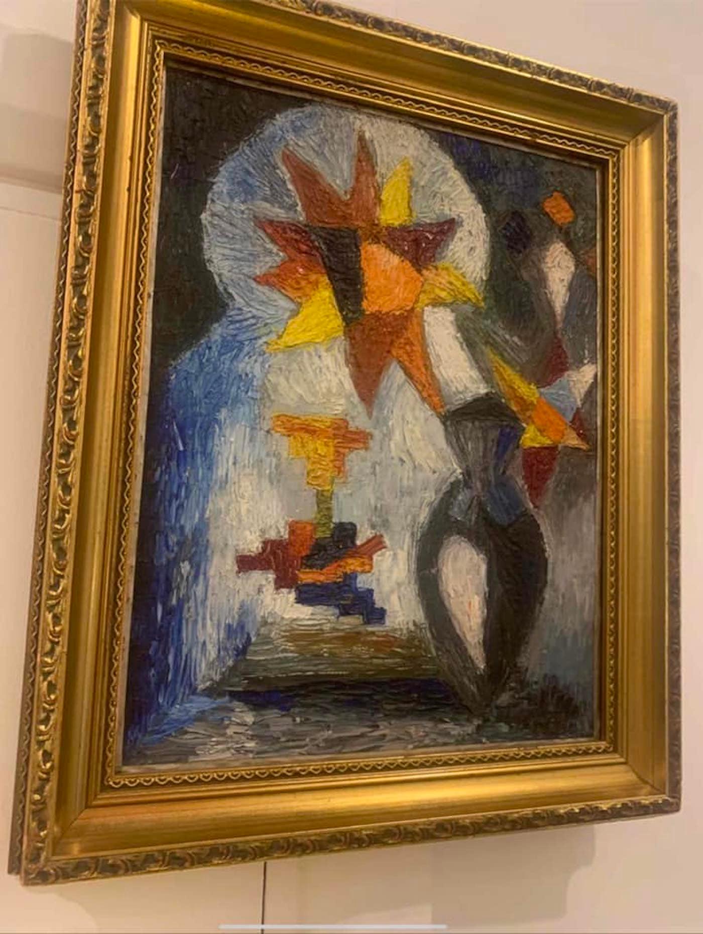 Rare Umberto Boccioni Masterpiece Painting For Sale at 1stDibs