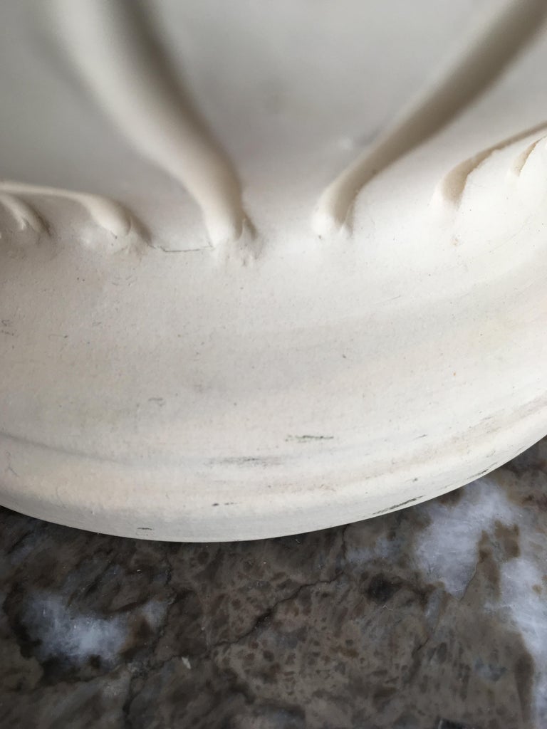 Rare Unglazed Fulham Pottery Constance Spry Vase Signed FMB For Sale at ...