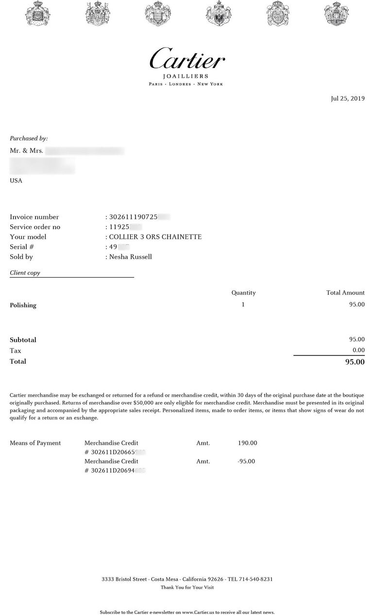 Vintage Cartier 18 Karat Trinity Collier Chainette Necklace Serviced by ...