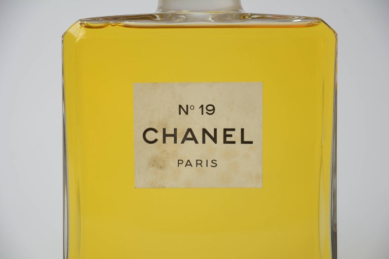 Rare Vintage Chanel No. 19 Factice Dummy Bottle at 1stDibs