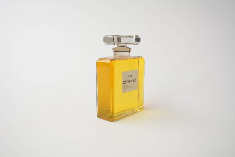 Rare Vintage Chanel No. 19 Factice Dummy Bottle at 1stDibs