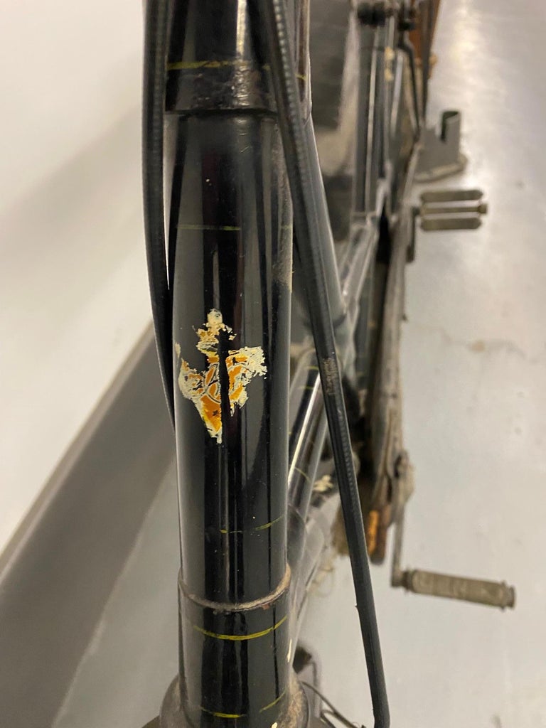 Rare Vintage Dutch Tandem Bicycle by Burgers For Sale at 1stDibs