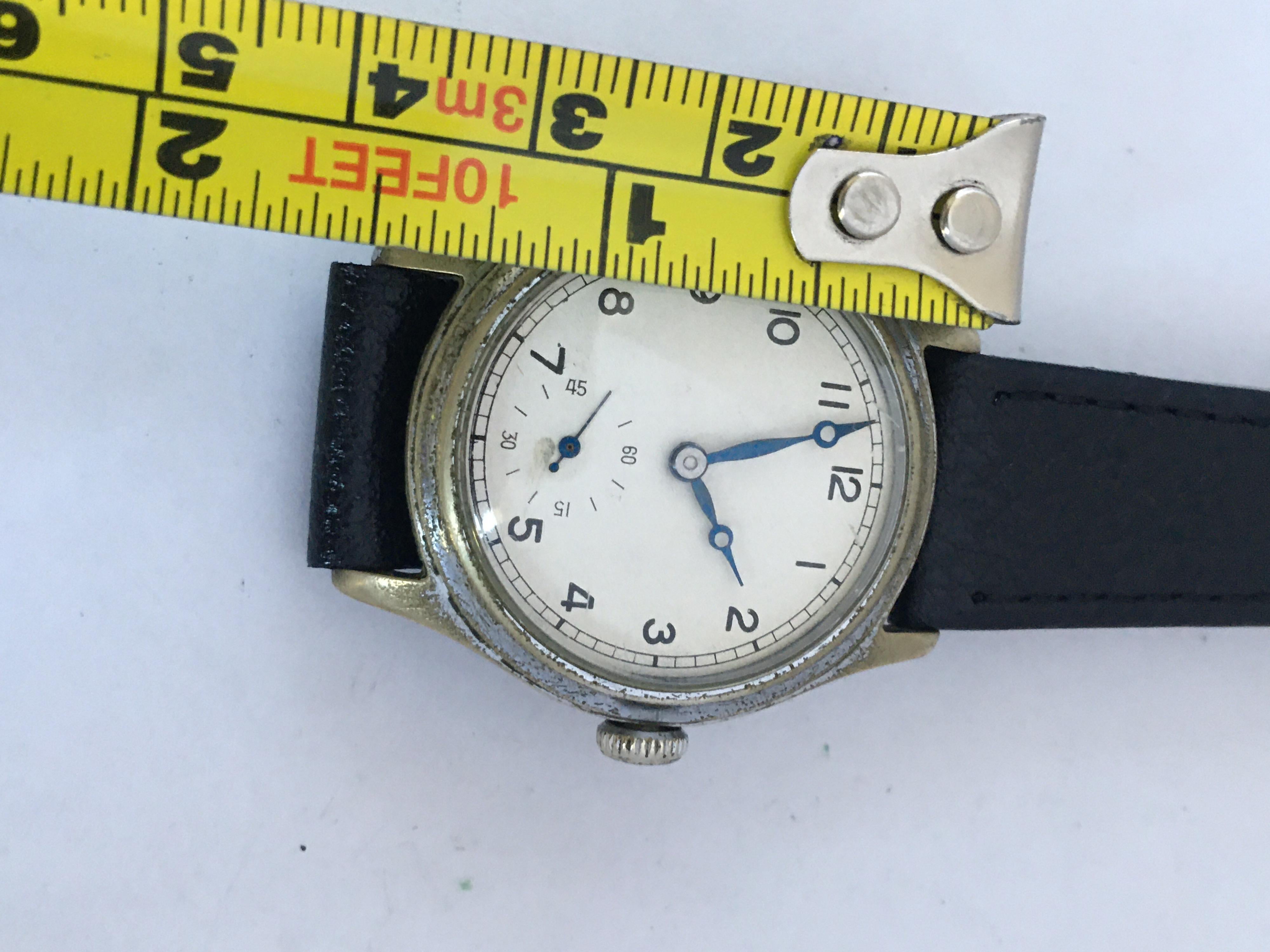 Rare Vintage Manual Winding ATP Bravingtons Supplied Military Watch For ...