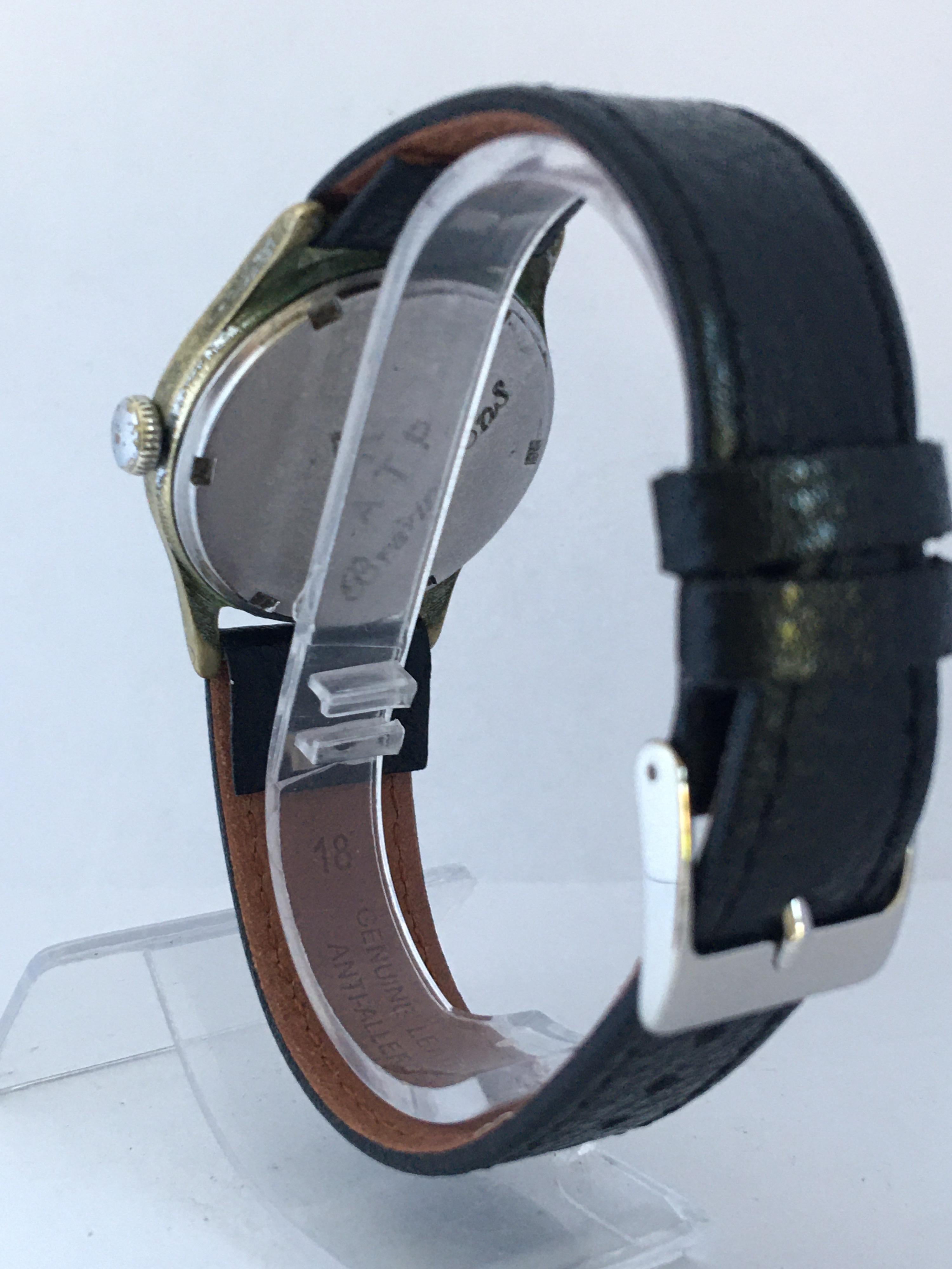 Rare Vintage Manual Winding ATP Bravingtons Supplied Military Watch For ...