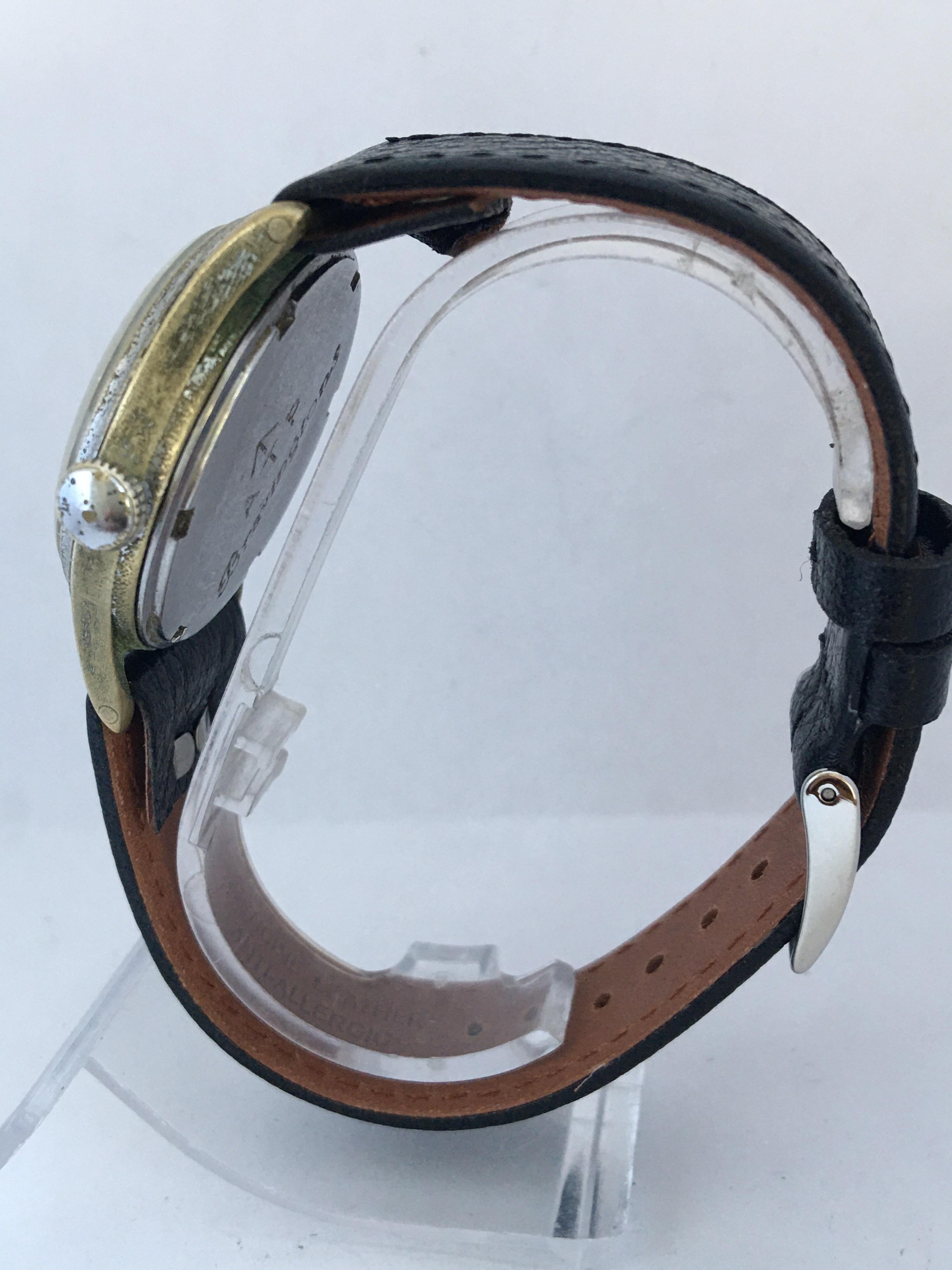 Rare Vintage Manual Winding ATP Bravingtons Supplied Military Watch For ...