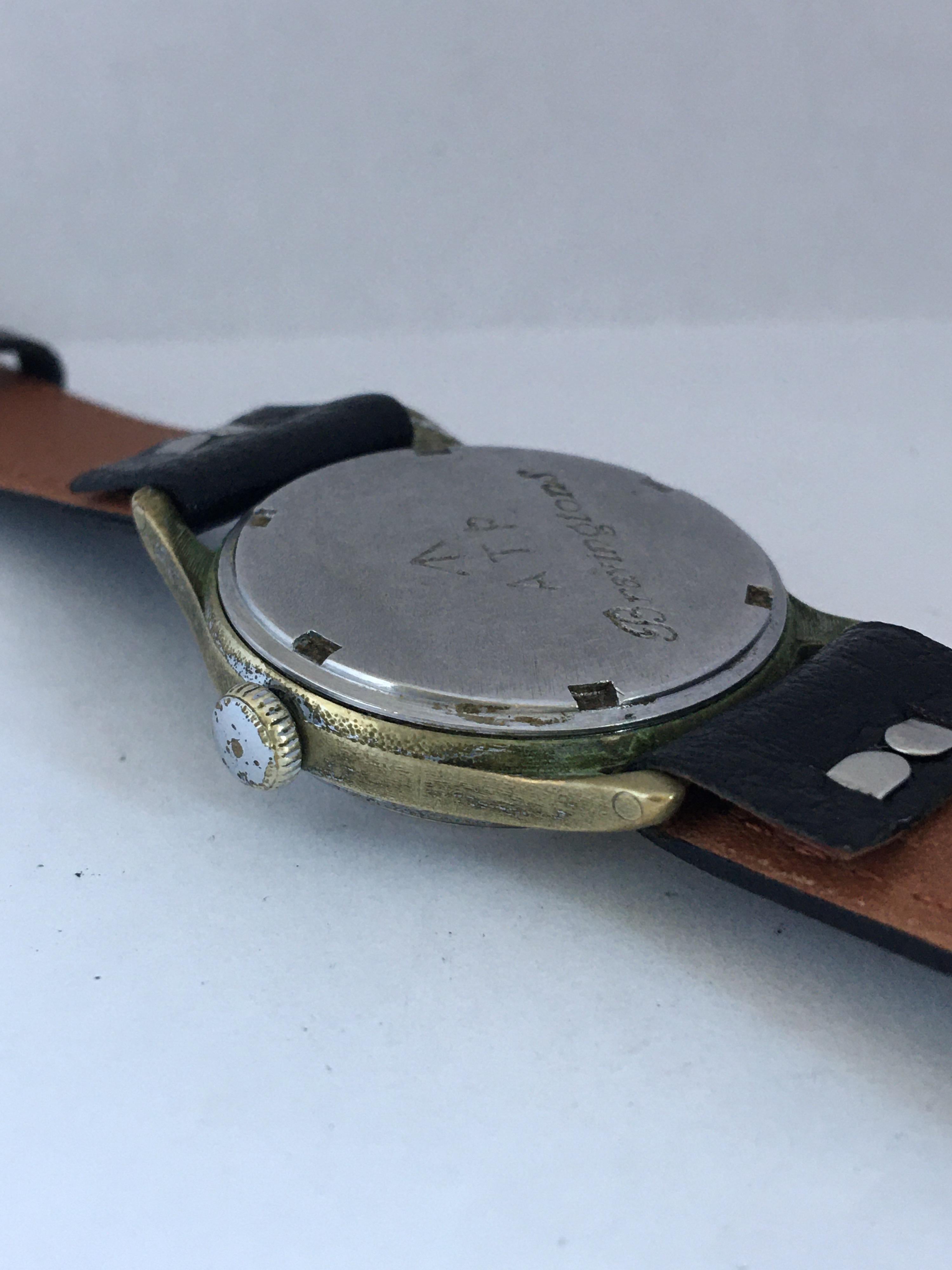 Rare Vintage Manual Winding ATP Bravingtons Supplied Military Watch For ...