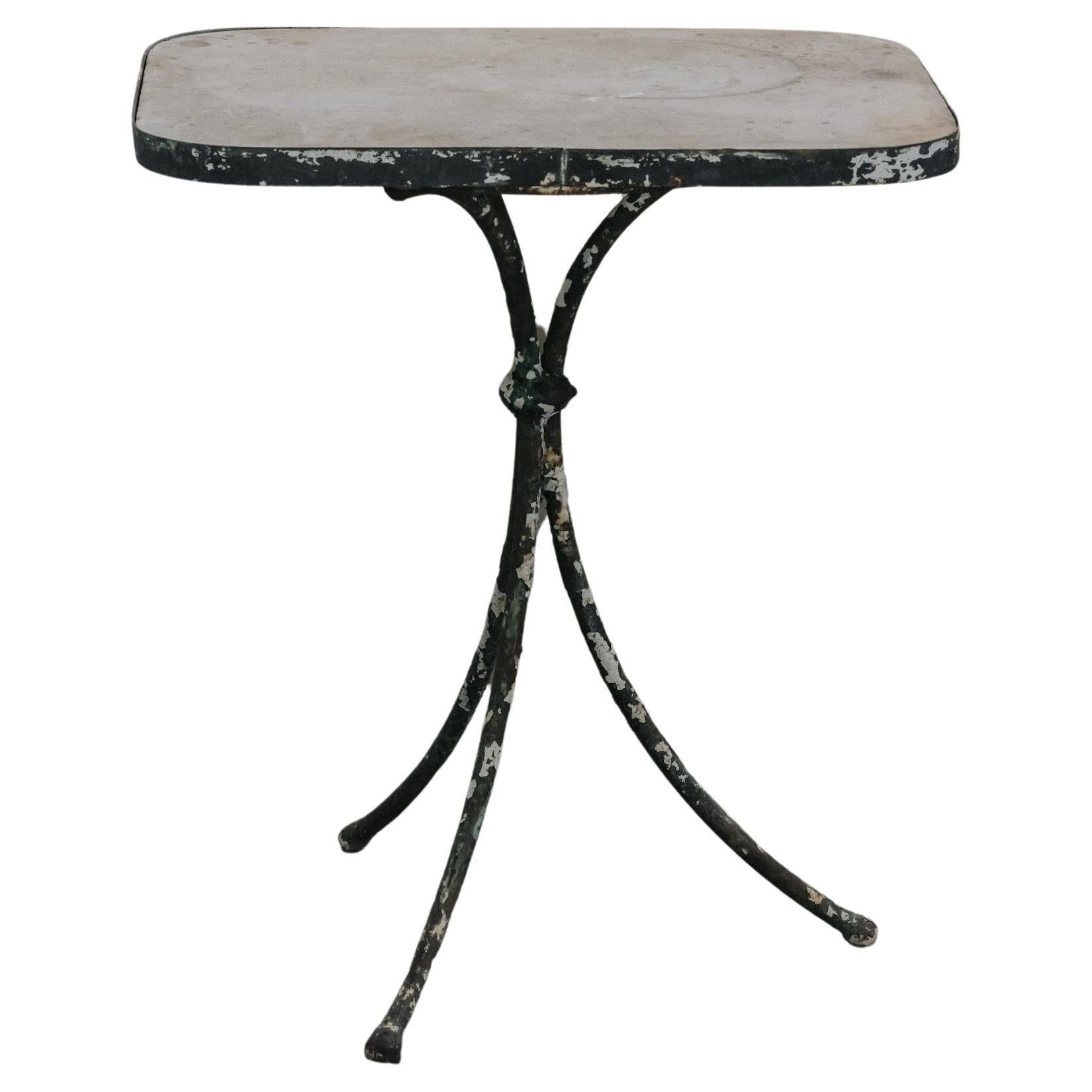 Rare Vintage Marble Bistro Table From France, Circa 1950 For Sale at ...