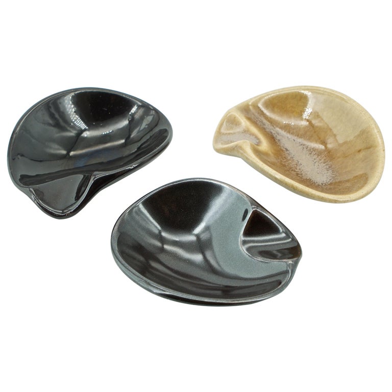 Rare Minnie Negoro Japanese Female Organic Design Ashtray Bowl Noguchi ...