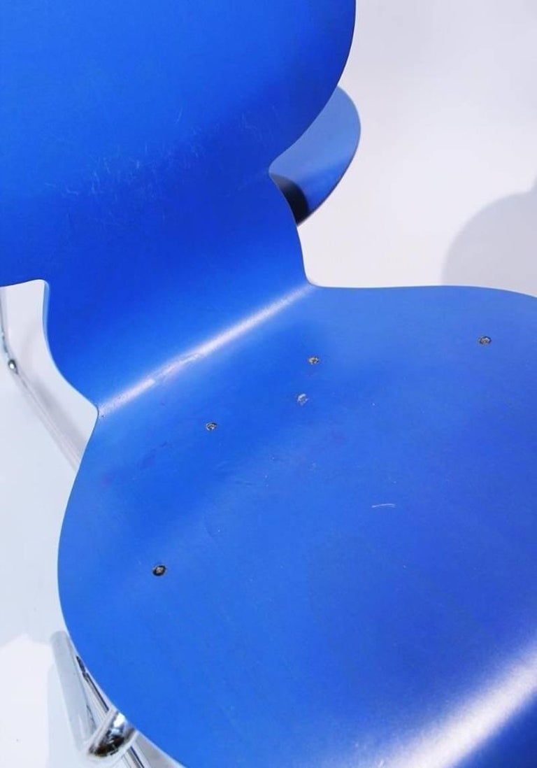 Pantoflex Mickey Mouse Chair in Blue by Verner Panton for Vs Möbel at ...