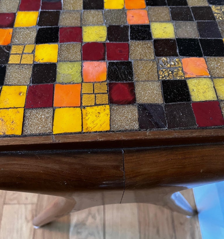 Rare Vladimir Kagan Mosaic Nesting Tables for Kagan-Dreyfuss, circa ...