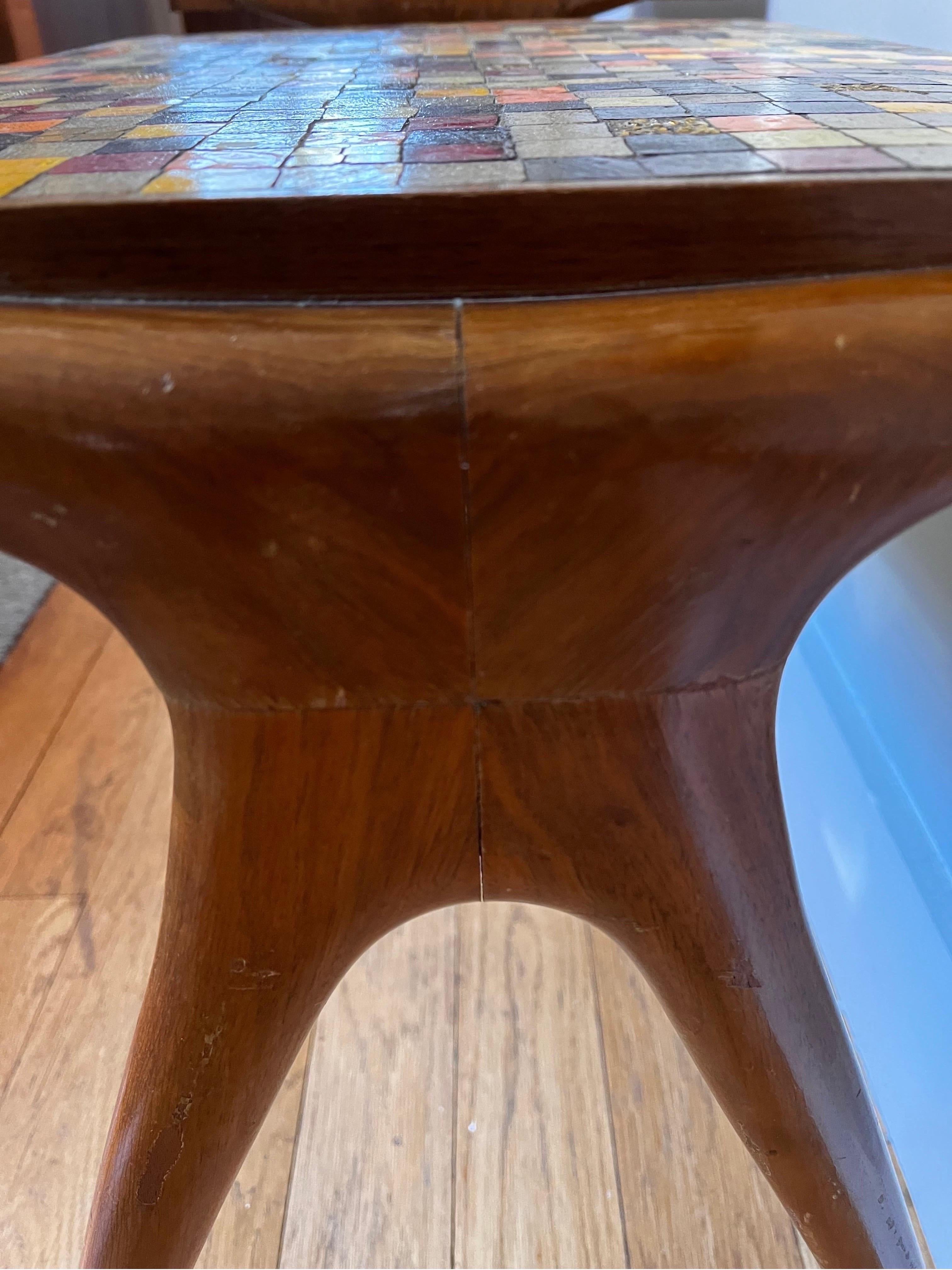 Rare Vladimir Kagan Mosaic Nesting Tables for Kagan-Dreyfuss, circa ...